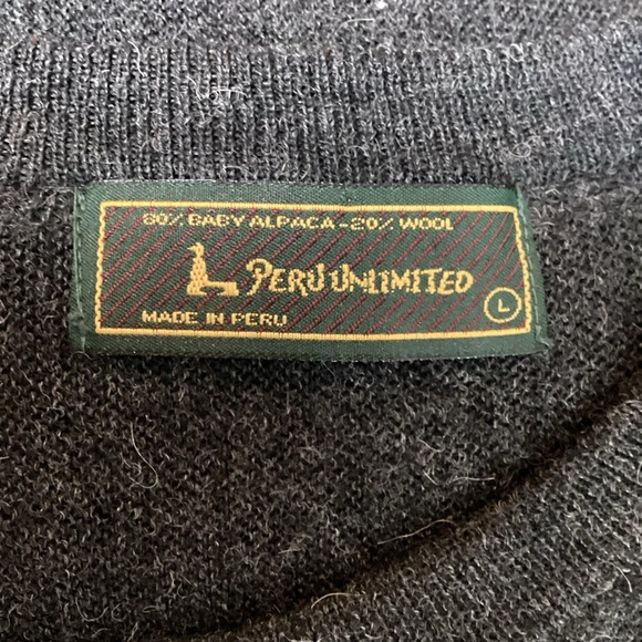 Peru Unlimited | Sweaters | Peru Unlimited Alpaca Wool Blend Crew Neck ...